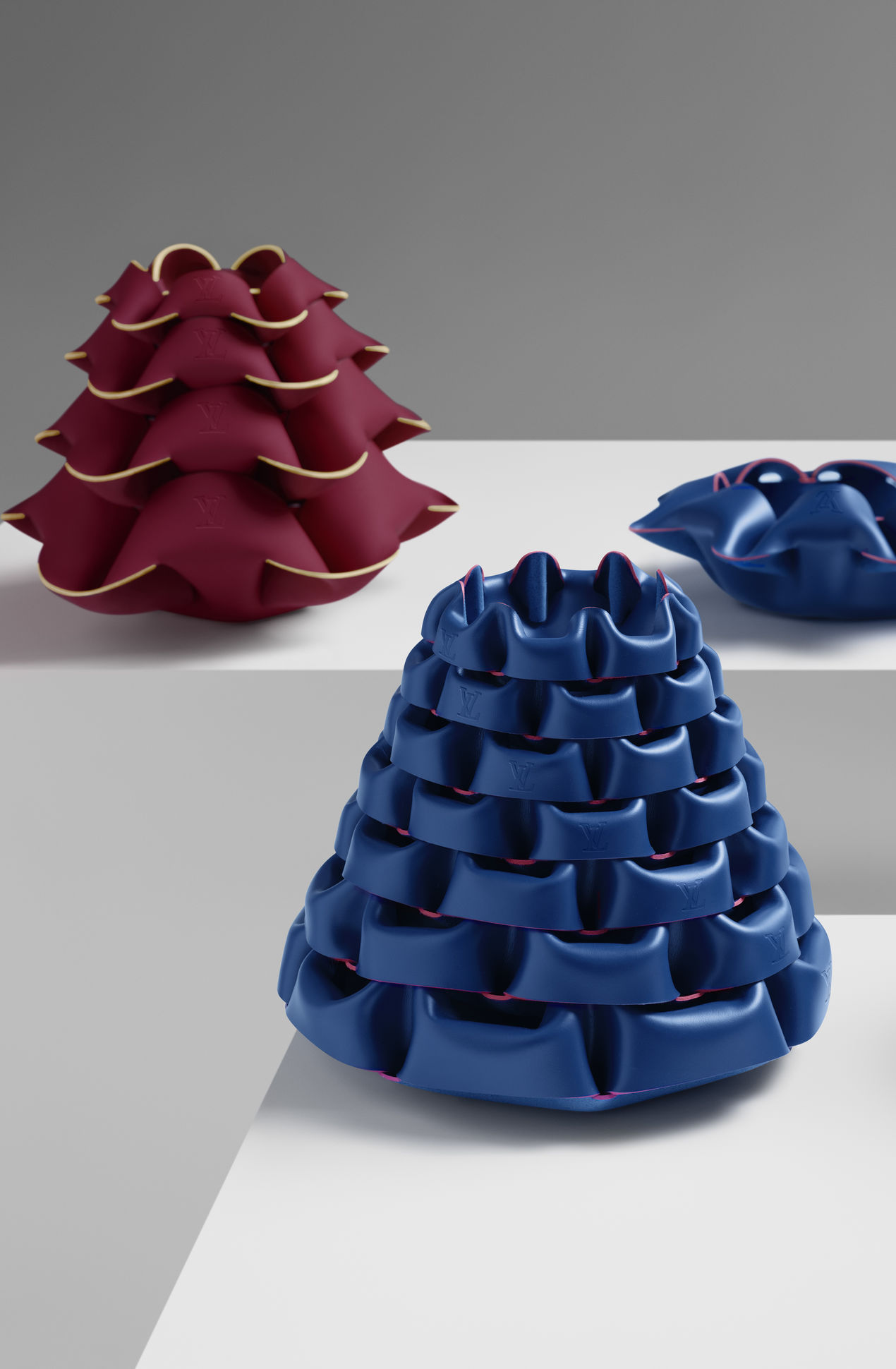 Louis Vuitton Origami Bowls collection | atelier oï, architecture and ... Louis Vuitton Origami Bowls collection | atelier oï, architecture and ...