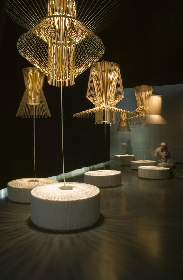 Scenography “A Composition For Cords” | atelier oï, architecture and design