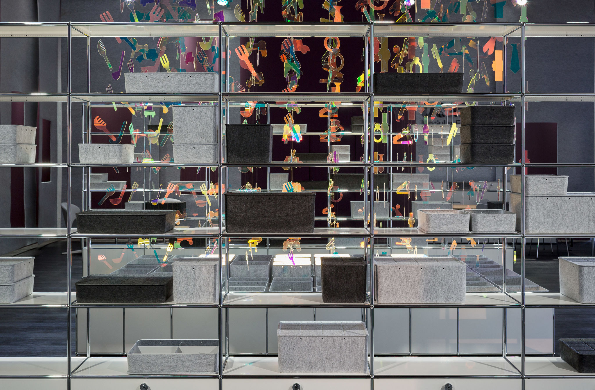 Scenography “USM Modular Furniture” | atelier oï, architecture and design