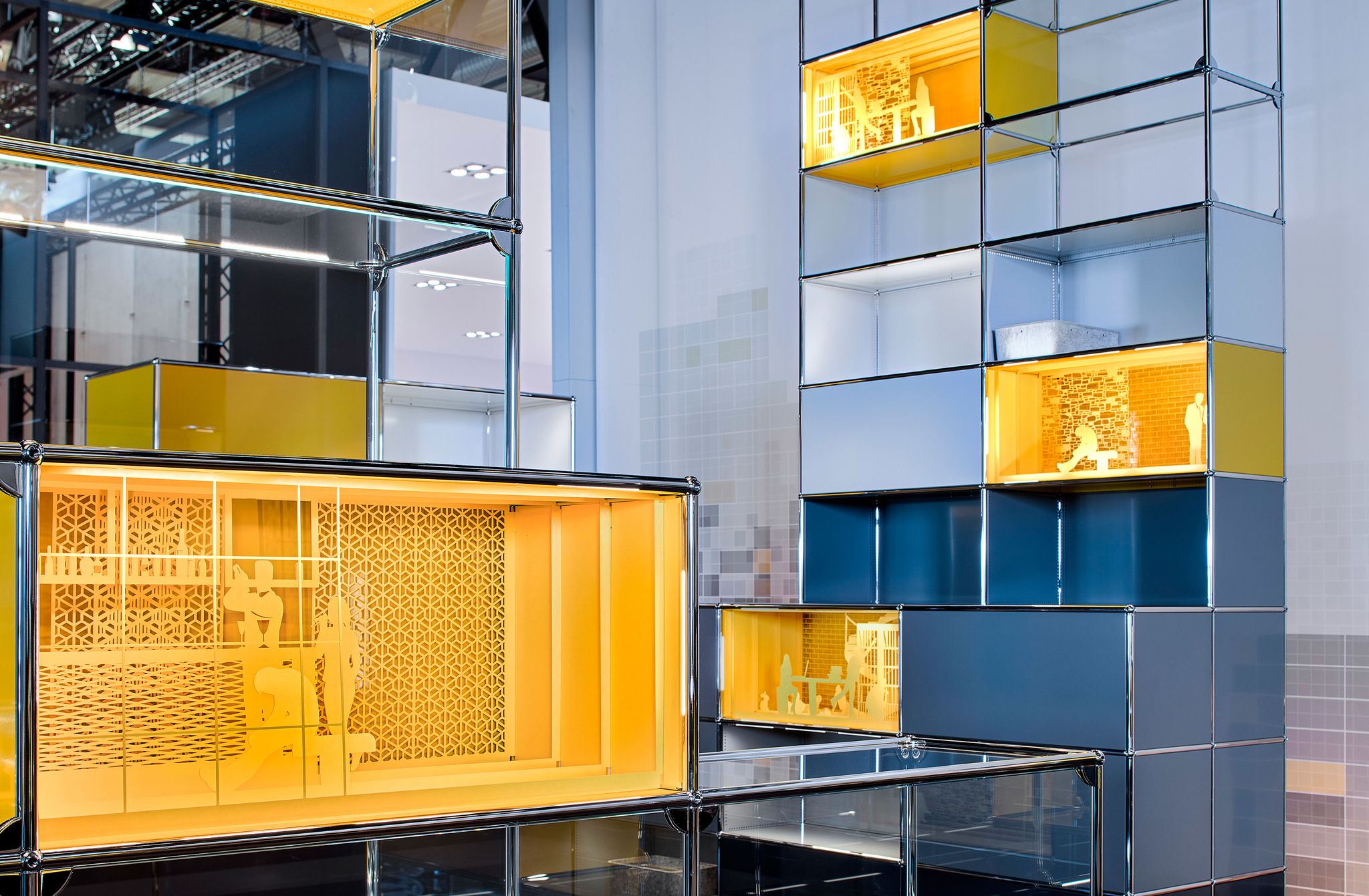 Scenography “USM Modular Furniture” | atelier oï, architecture and design